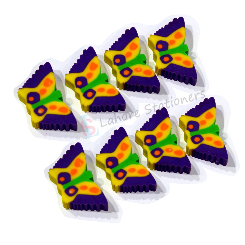 Bahadur B90 Butterfly Eraser Jar 50 Pcs – Lahore Stationers