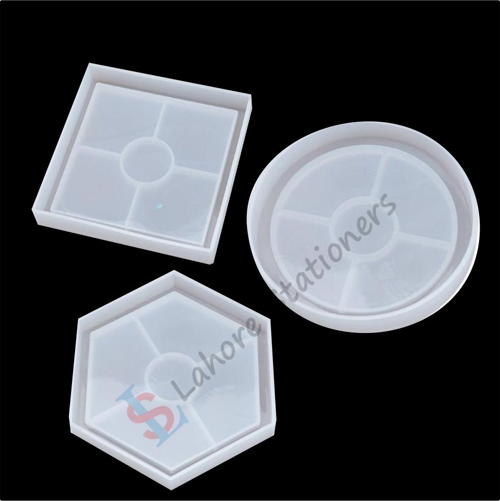 Different Shapes Epoxy Resin Silicone Mold Single piece price – Lahore ...