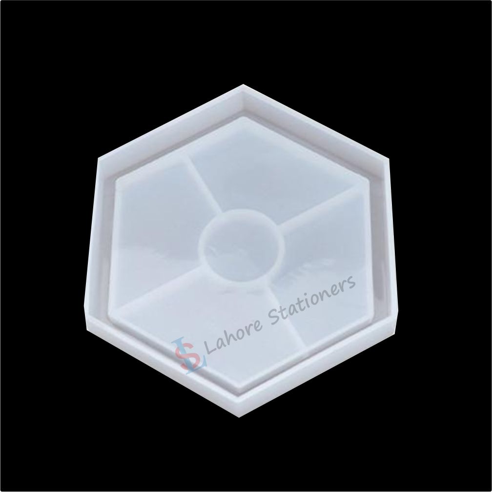 Silicone Epoxy Resin Molds Small size Hexagon Shapes – Lahore Stationers