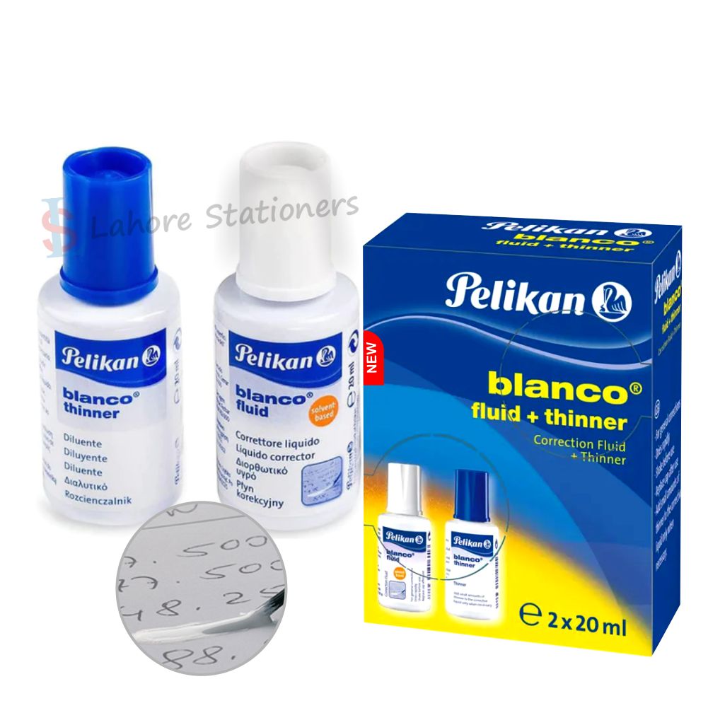 Pelikan Blanco Fluid with Thinner 20ml – Lahore Stationers