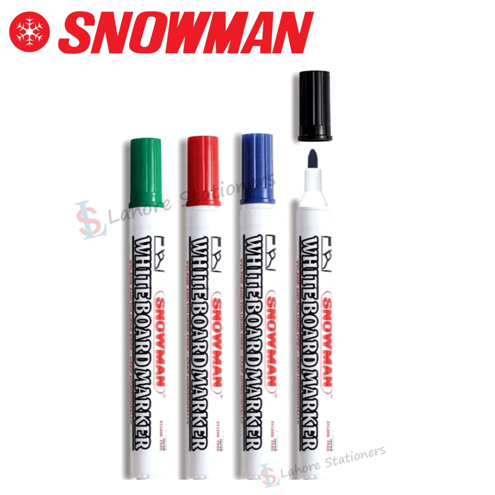 Snowman White Board Marker – Lahore Stationers