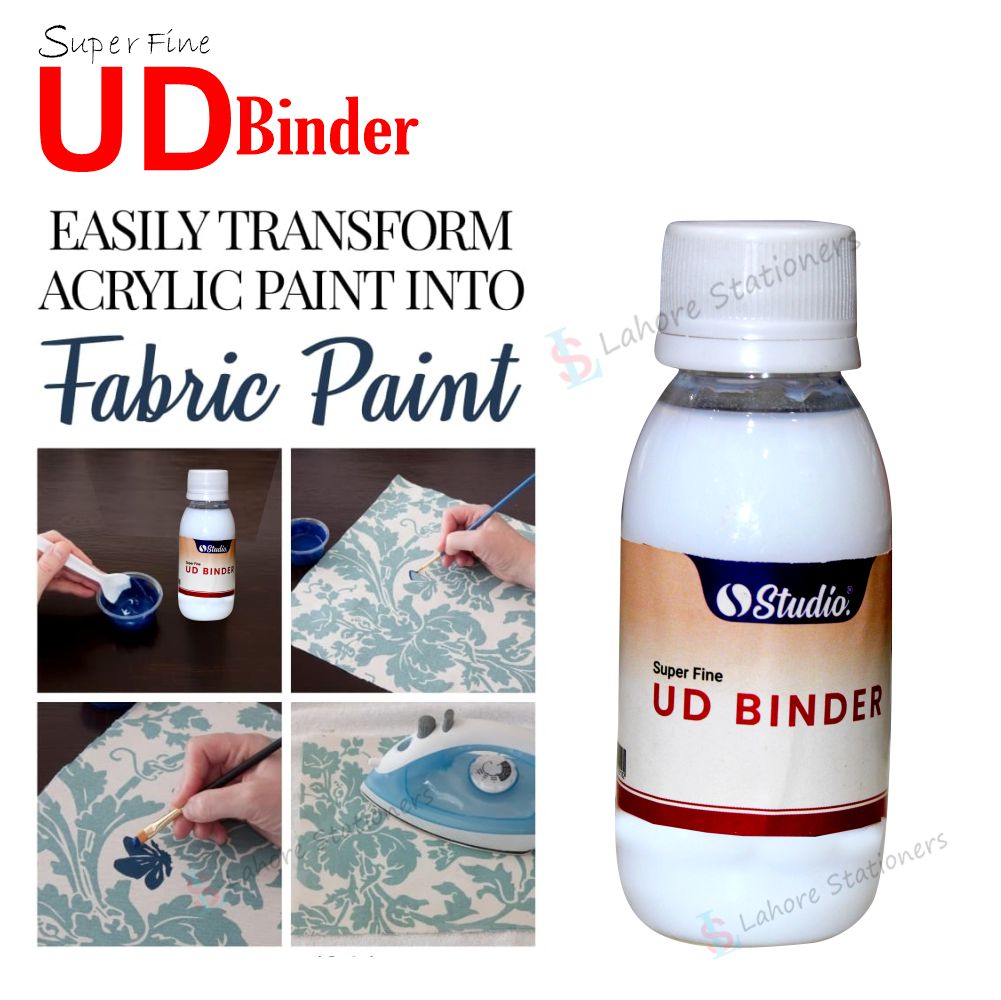 Studio UD Binder 120ml for Fabric Painting – Lahore Stationers